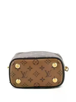 LOUIS VUITTON Vanity Handbag Reverse Monogram Canvas Pm Satchel