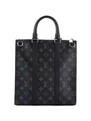 LOUIS VUITTON Sac Plat Cross Bag Monogram Eclipse Canvas