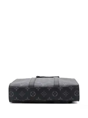 LOUIS VUITTON Sac Plat Cross Bag Monogram Eclipse Canvas