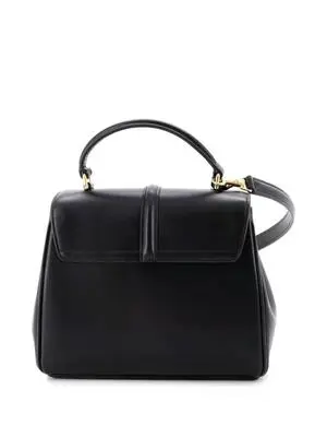 Celine 16 Mini Satchel Smooth Calfskin - Black