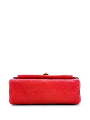 LOUIS VUITTON Vavin Bb Crossbody Bag Monogram Empreinte Leather - Red