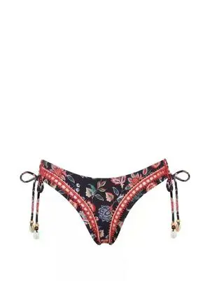 DEL MAAR Floral-print Bikini Bottom
