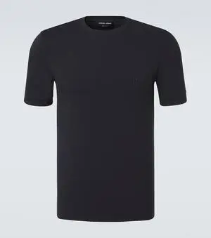 Giorgio Armani Jersey T-shirt - Blue