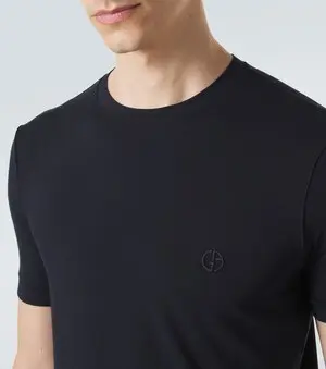 Giorgio Armani Jersey T-shirt - Blue