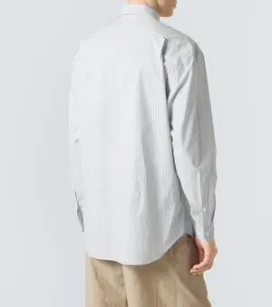 Giorgio Armani Archivio Striped Cotton Shirt
