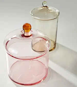 AKUA OBJECTS Noam Short Glass Jar