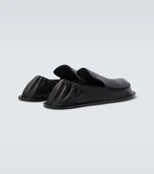 Loewe Flex Leather Loafers