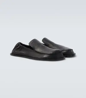 Loewe Flex Leather Loafers