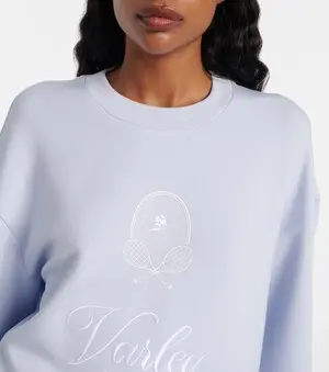 Varley Rasco Embroidered Sweatshirt - Blue