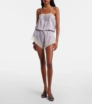 Chloé Silk Shorts