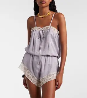 Chloé Silk Shorts