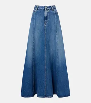 Ag Tula Denim Maxi Skirt