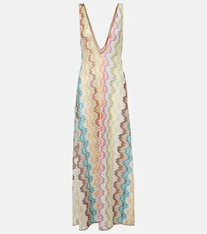 Missoni Zigzag Maxi Dress - Multicoloured