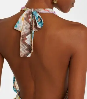 Missoni Zigzag Halterneck Romper