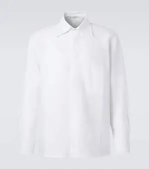SAMAN AMEL Linen Overshirt