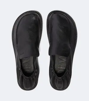 Loewe Flex Leather Loafers