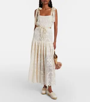 GIANVITO ROSSI Leather-trimmed Canvas Espadrilles - Neutrals