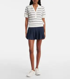 Varley Clemency Pleated Tennis Skirt - Blue