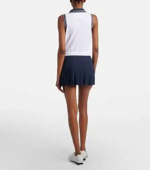 Varley Clemency Pleated Tennis Skirt - Blue