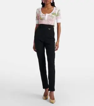 Chloé Printed Henley Shirt