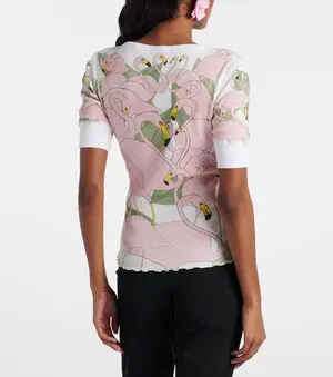 Chloé Printed Henley Shirt