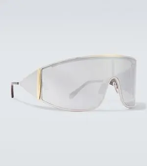 Loewe Speed Shield Sunglasses - Silver