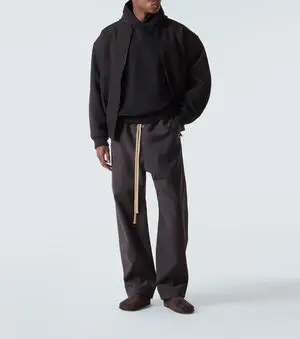 Fear Of God Cotton Jersey Hoodie - Black