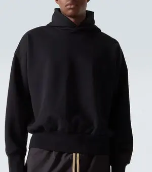 Fear Of God Cotton Jersey Hoodie - Black