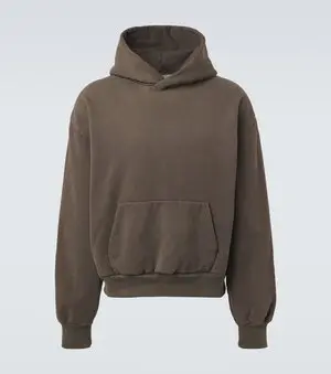 Fear Of God Cotton Jersey Hoodie - Brown