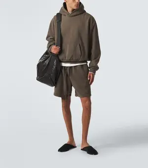 Fear Of God Cotton Jersey Hoodie - Brown