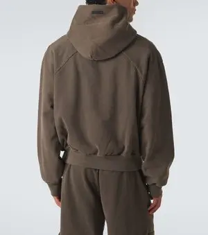 Fear Of God Cotton Jersey Hoodie - Brown