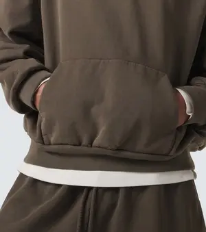 Fear Of God Cotton Jersey Hoodie - Brown