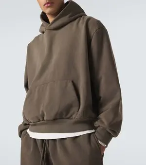 Fear Of God Cotton Jersey Hoodie - Brown