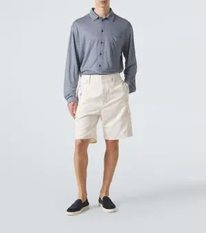 Giorgio Armani Linen Jersey Shirt