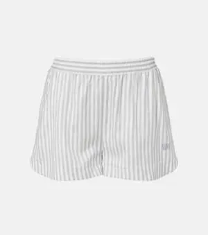 Blue White Stripe Shorts