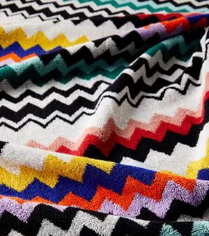 Missoni Best Zigzag Cotton Terry Beach Towel - Multicoloured