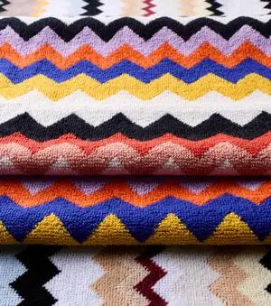 Missoni Best Zigzag Cotton Terry Towel - Multicoloured