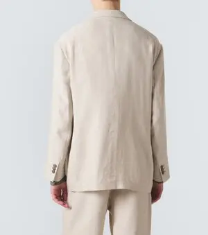 Giorgio Armani Archivio Double-breasted Blazer - Beige