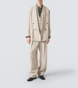 Giorgio Armani Archivio Straight Pants - Beige