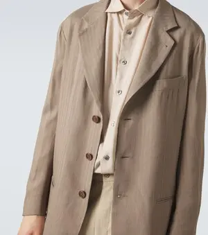 Giorgio Armani Archivio Herringbone Blazer