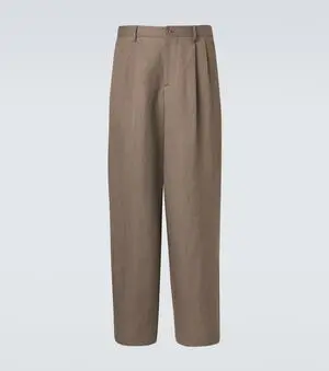 Giorgio Armani Zip Up Bottoms For Men