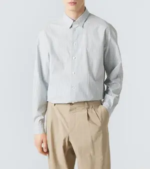 Giorgio Armani Archivio Striped Cotton Shirt