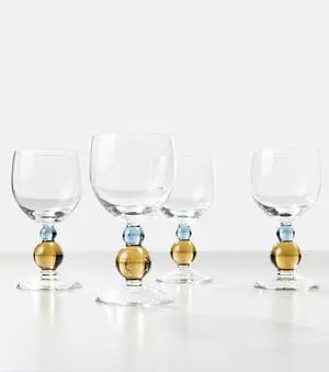 AKUA OBJECTS Noam Set Of 4 Wine Glasses