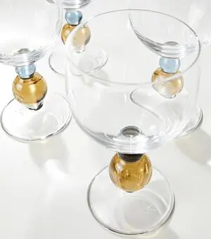 AKUA OBJECTS Noam Set Of 4 Wine Glasses