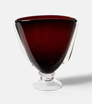 AKUA OBJECTS Karl Glass Vase - Brown