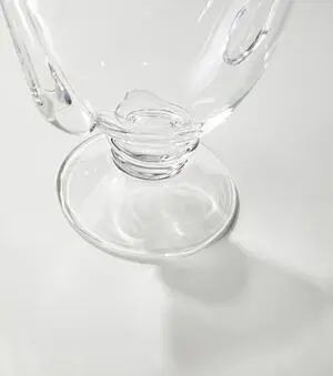 AKUA OBJECTS Karl Glass Vase - Transparent