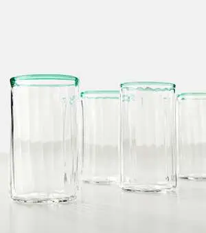 AKUA OBJECTS Peter Small Set Of 4 Glasses - Transparent