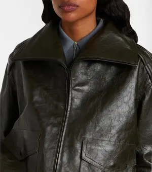 Phoebe Philo Leather Biker Jacket