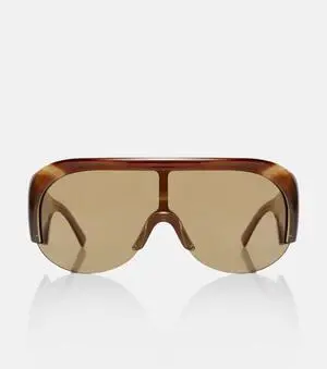 Phoebe Philo Half Bombé Shield Sunglasses