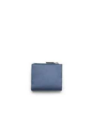 Prada Small Saffiano Leather Wallet - Blue